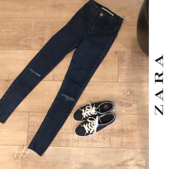 Zara | Jeans | Sold Skinny Jeans Hi Rise By Zara | Poshmark